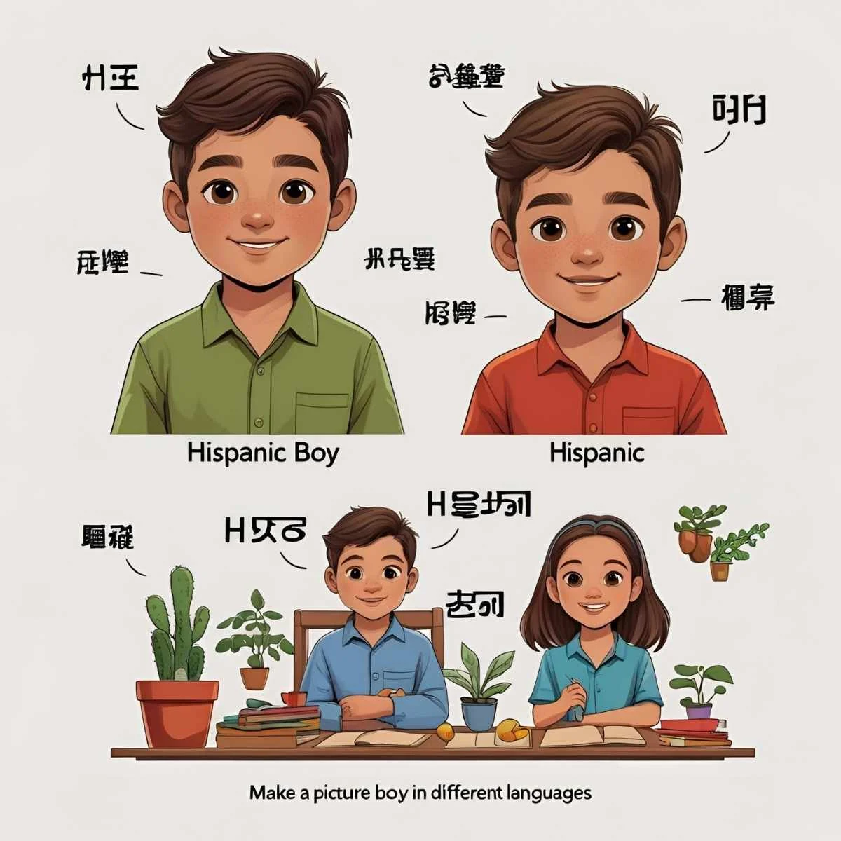 Boy in Different Languages: A Global Celebration of Youth